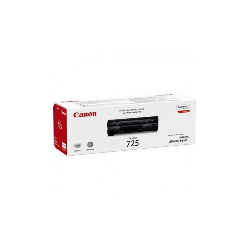 Toner Laser Canon 725 Noir