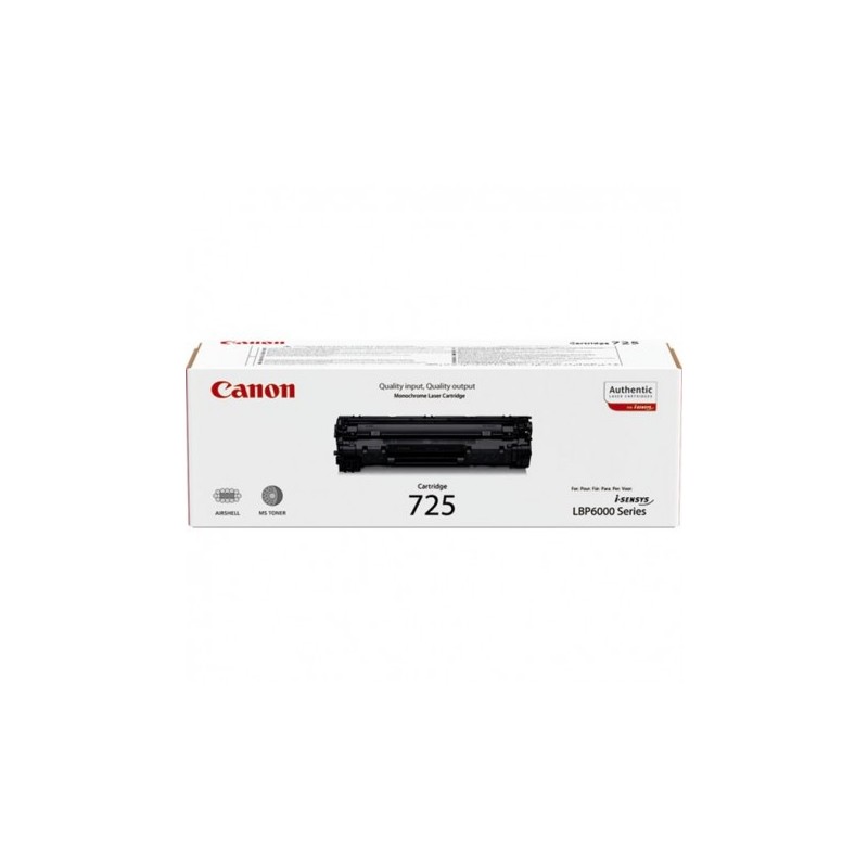 Toner Laser Canon 725 Noir