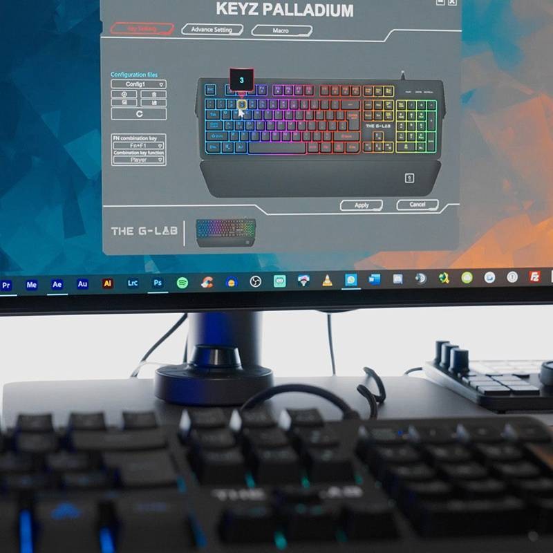 CLAVIER GAMER The G-Lab Keyz Palladium au meilleur prix en Tunisie Chez ...