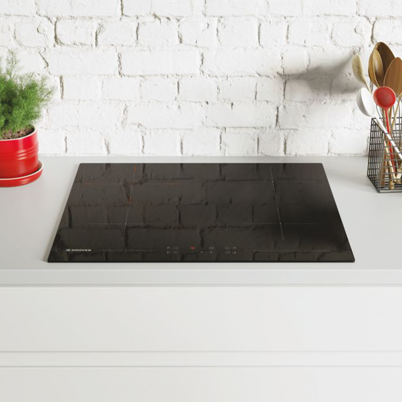Plaque de Cuisson Électrique HOOVER HH64DCT 4 Feux 60 cm - Noir