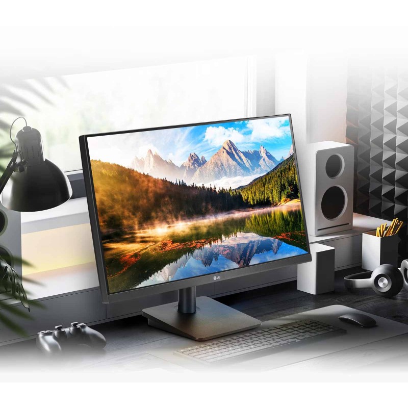 LG 24MP400P 24" IPS Full HD – Écran Polyvalent & Confort Visuel