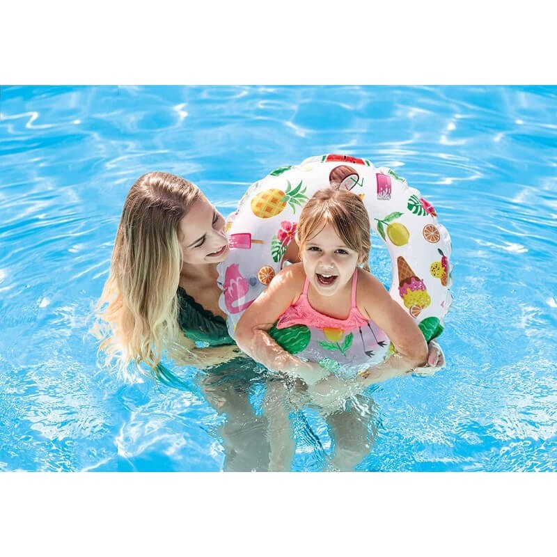Bouée Intex Fantasia 61 cm - Confort et Sécurité