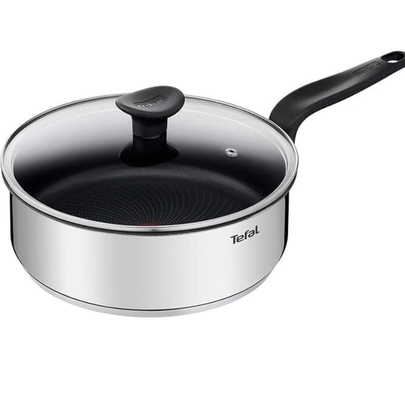 Sauteuse TEFAL PRIMARY 24 cm Inox E3093204+ Couvercle