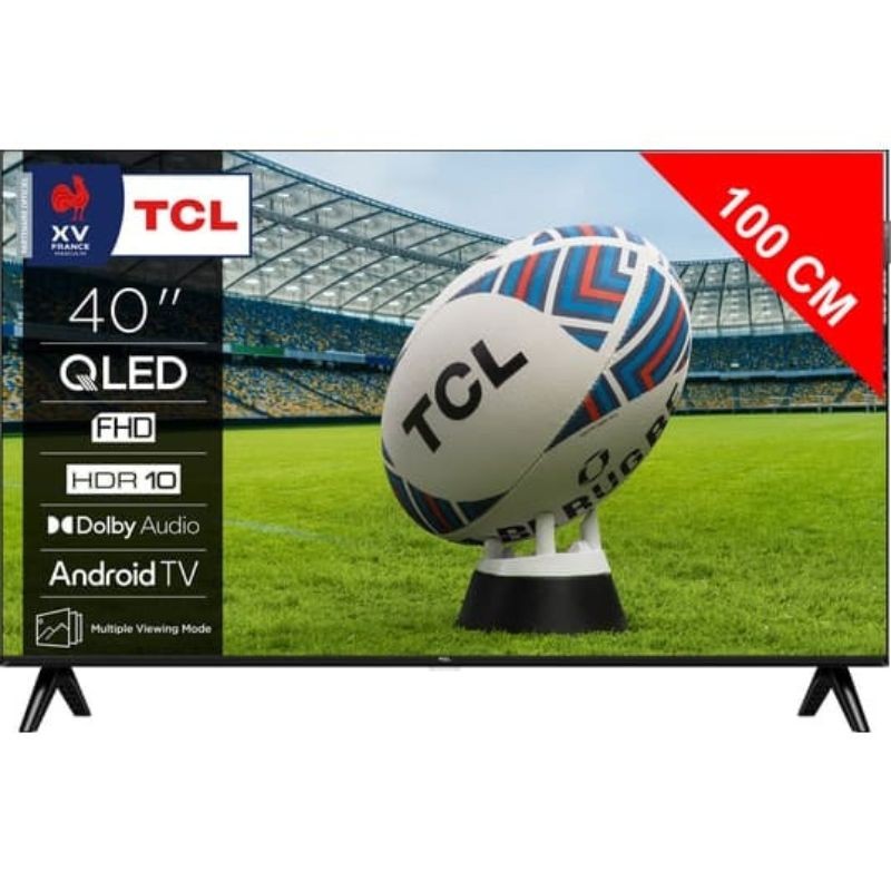 Téléviseur TCL 40" S5K – QLED Full HD Smart TV avec Récepteur Intégré
